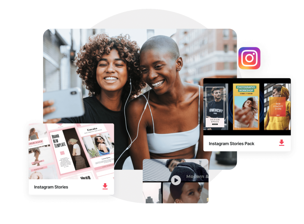 Instagram Story Templates - What They Are & How To Use - Envato Elements