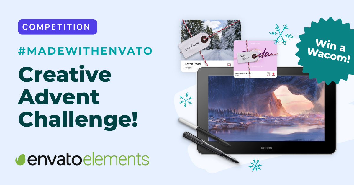 Envato Elements | #MadewithEnvato Advent Challenge